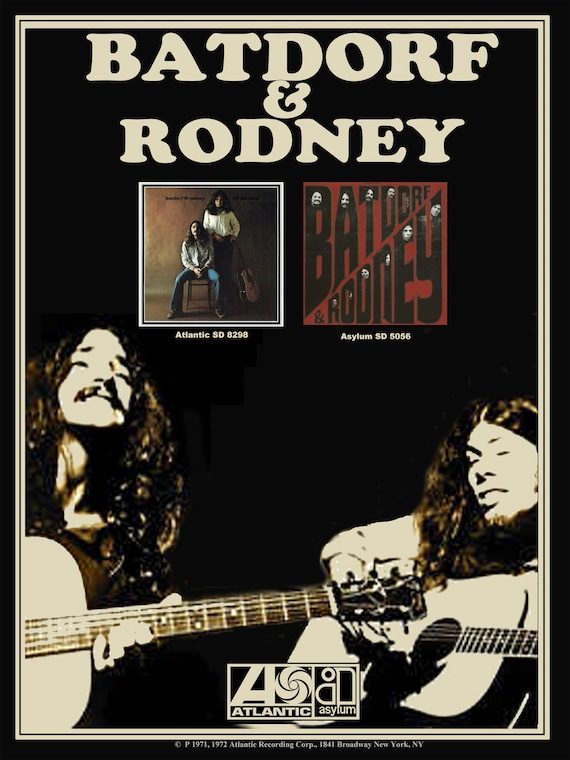 Batdorf & Rodney Promo Poster | Etsy