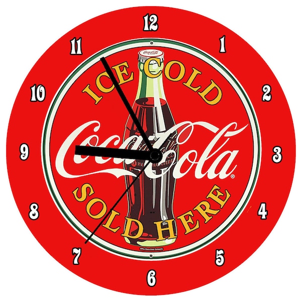 Coca Cola Clocks - Etsy