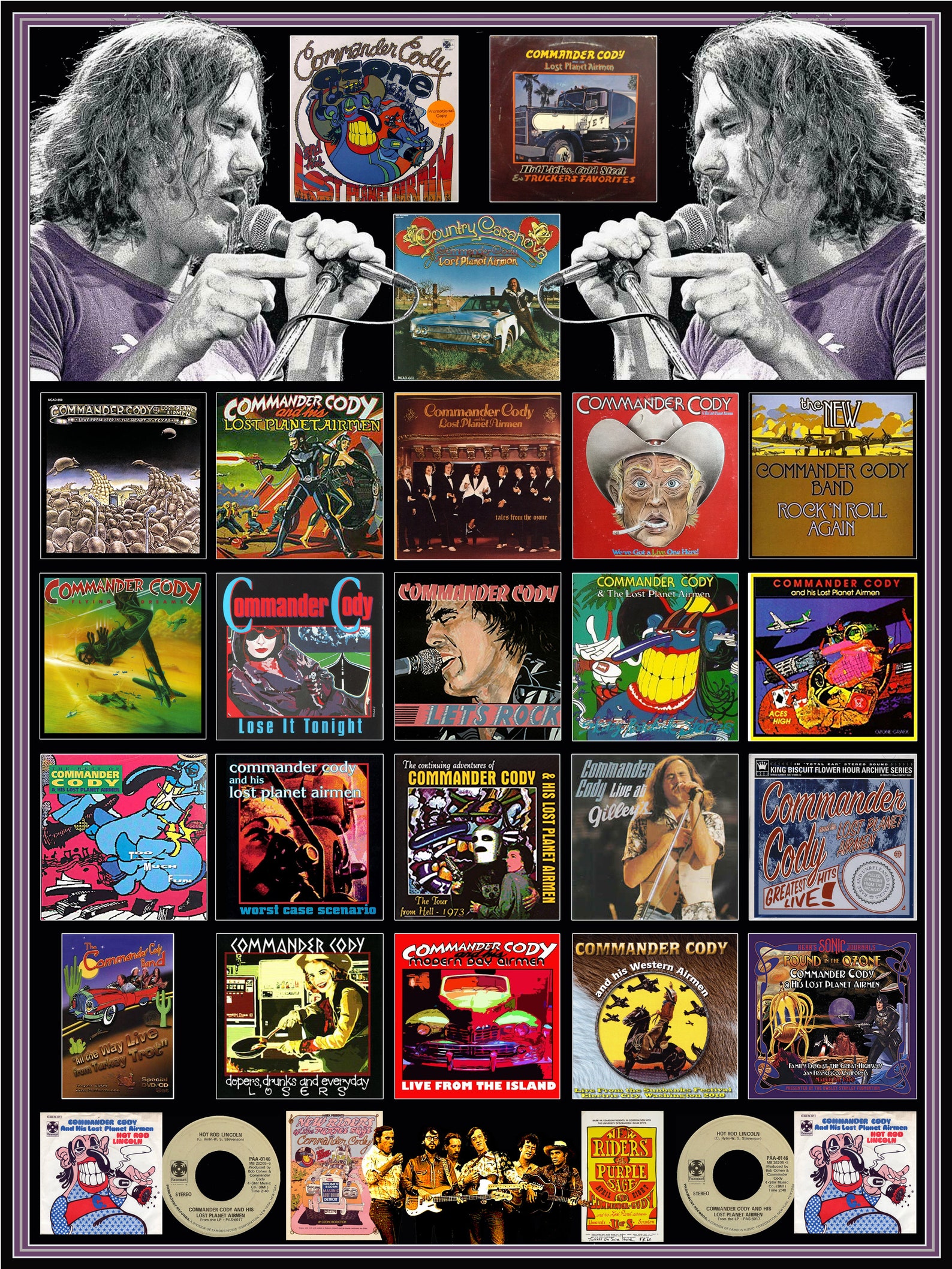 Commander Cody & His Lost Planet Airmen /george Frayne / Hot Rod ...