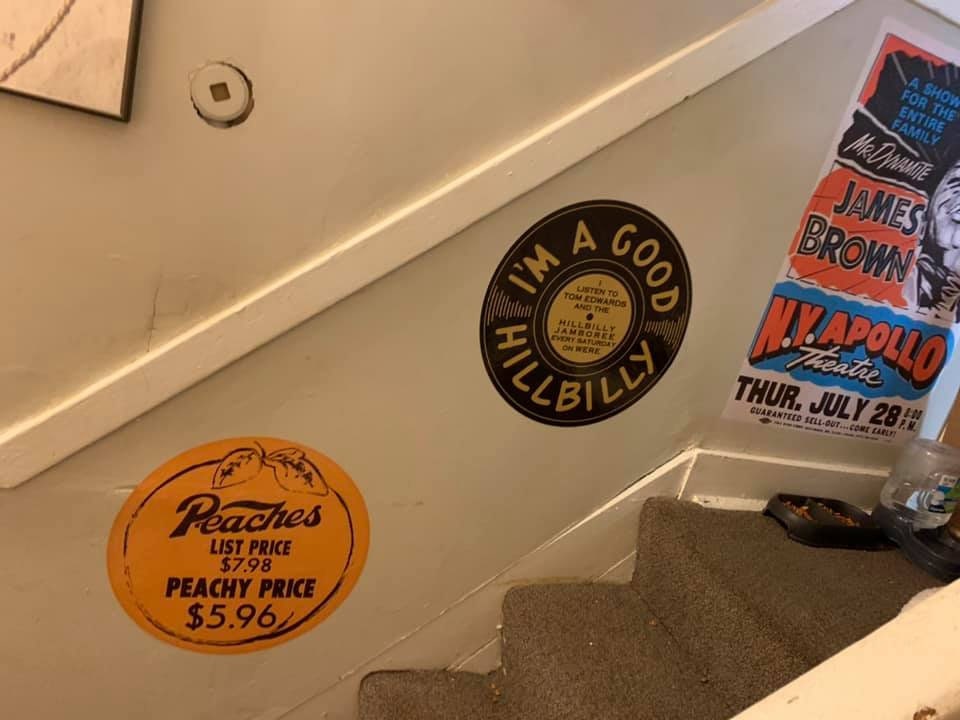 Vintage Large Repro NICE PRICE Record Sticker Air Release Removable ...