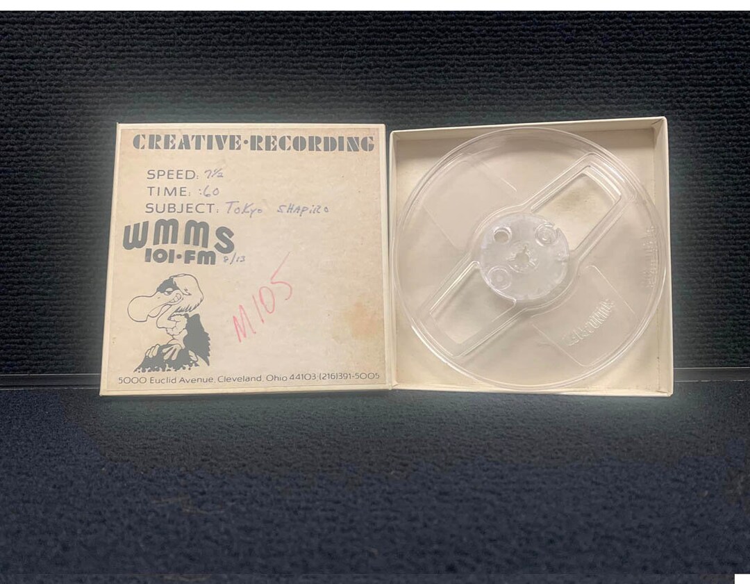 WMMS 101 FM Reproduction of Vintage Reel to Reel Tape Box Cover for ...