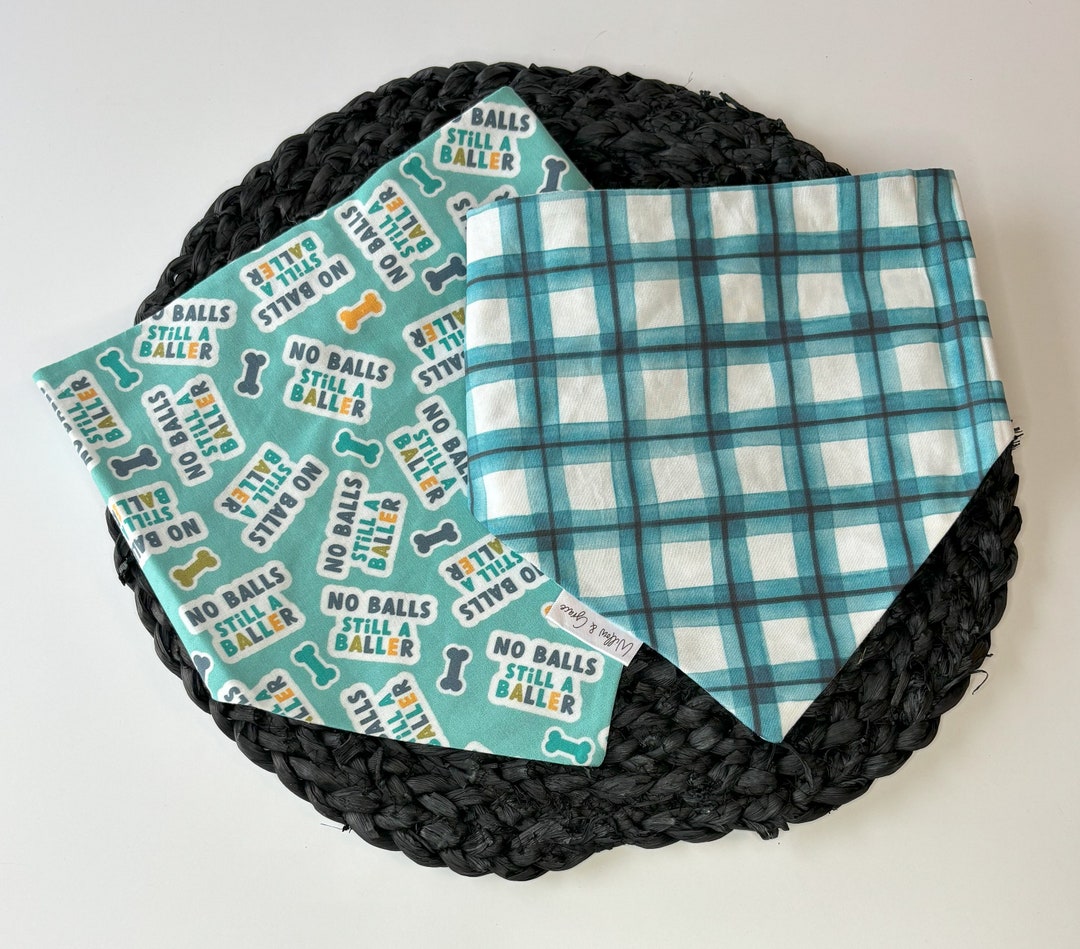 Still a Baller Dog Bandana Reversible Dog Bandana Scrunchie - Etsy