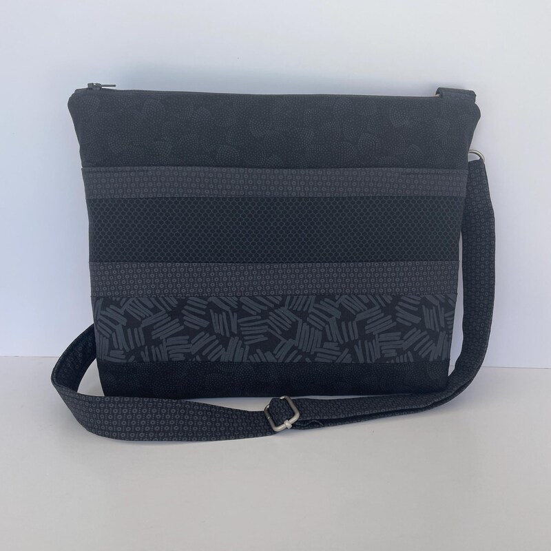 Black Fabric Bag - Etsy