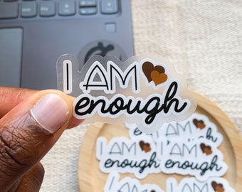 Transparent Affirmation Stickers - Etsy