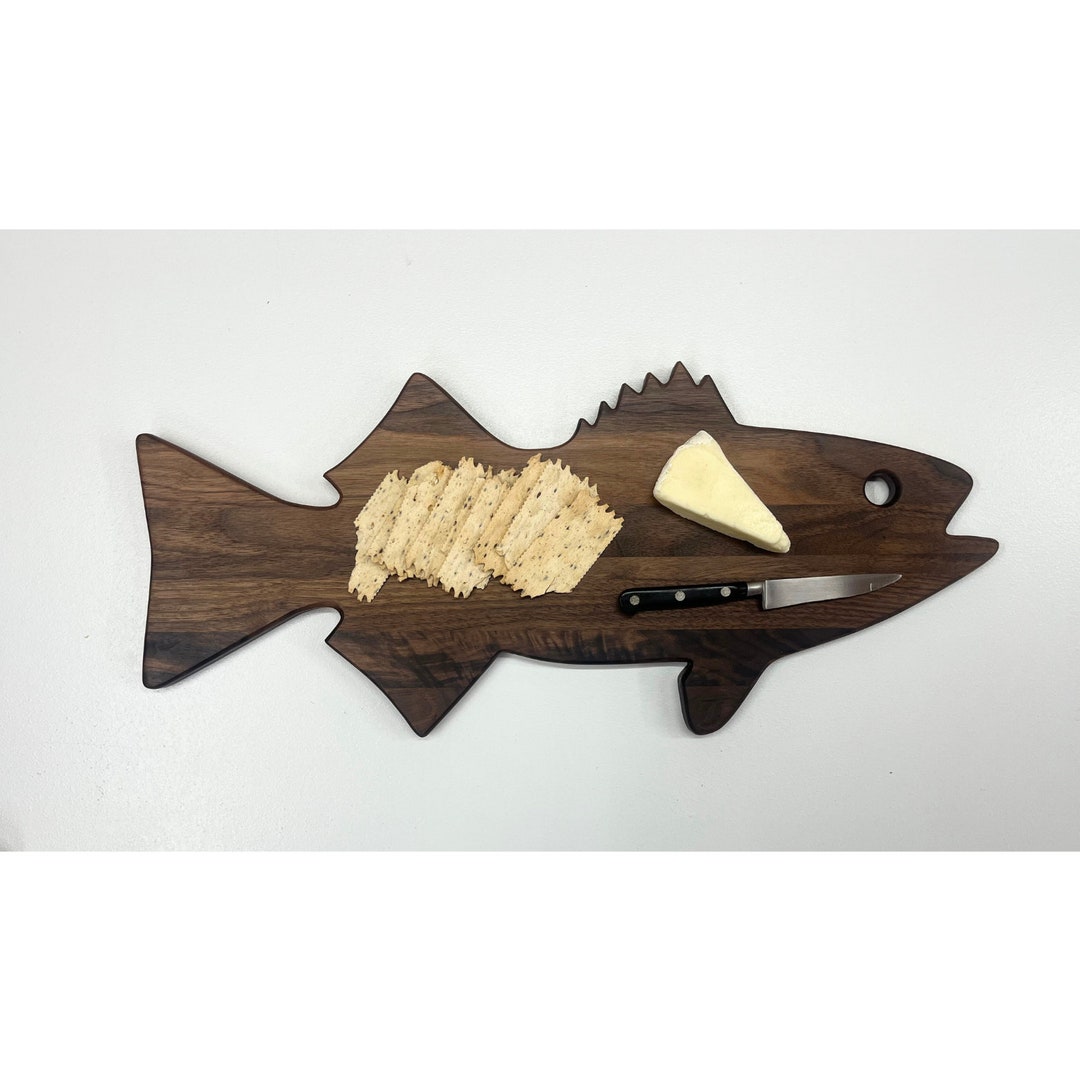 Striped Bass Cutting Board, Serving Tray, Wall Decor Fish - Etsy