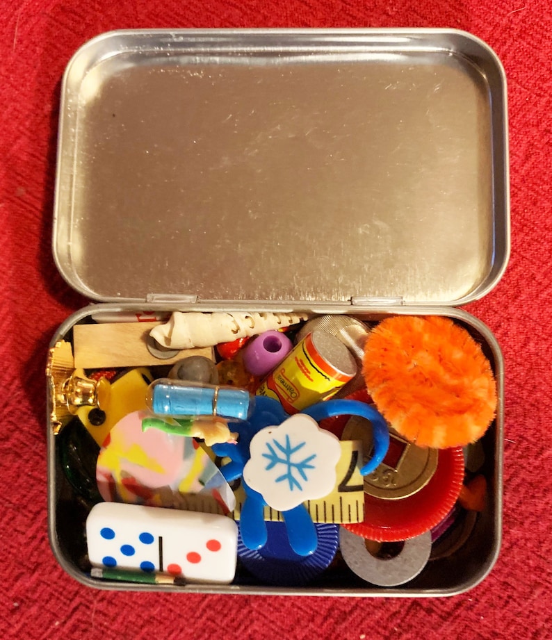Treasure Trinket Tins Stuffed to the Brim With Tiny Things - Etsy