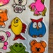 Vintage 1980s Puffy Animal Stickers Your Choice, Snail, Owl, Bunny ...