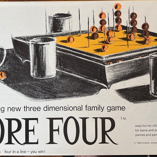 Score Four Game - Etsy