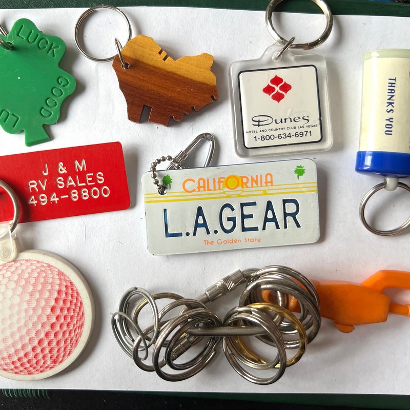 Vintage Keychain - Etsy