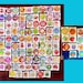 All 101 Retro 80s Scratch and Sniff Stickers; You Get One of Each (101 ...