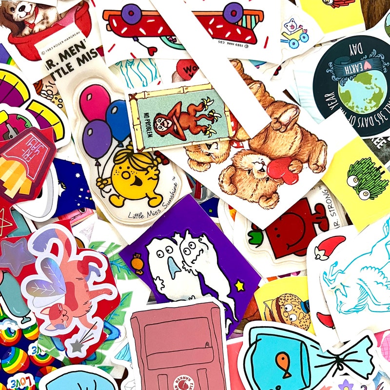 Vintage Stickers - Etsy
