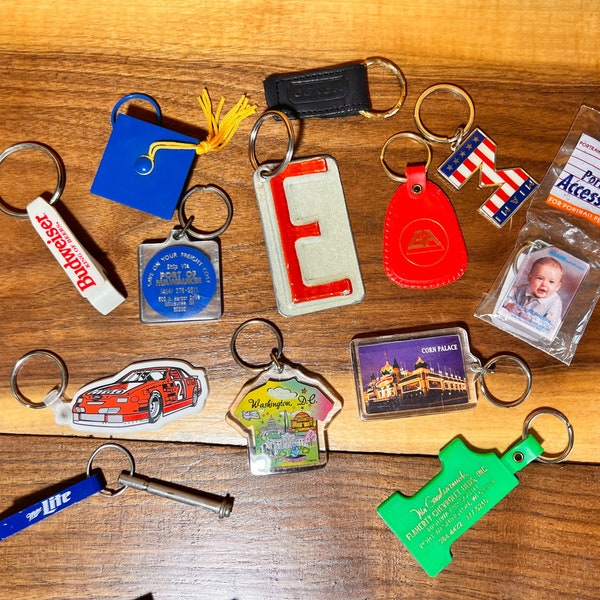 Vintage Keychain - Etsy