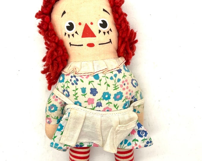 Vintage 1970s Mini Raggedy Ann Doll, Knickerbocker - Etsy