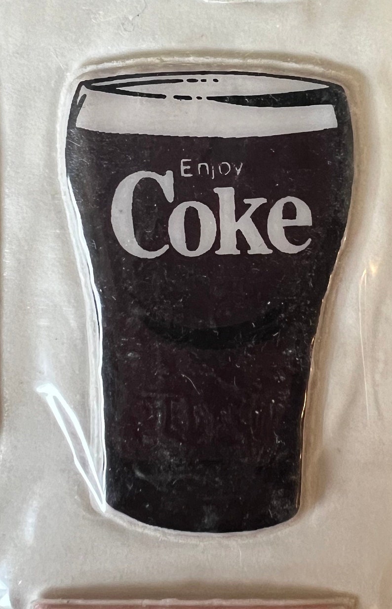 Vintage 1980s Puffy Coca Cola Coke Stickers. Take Your Pick of One ...