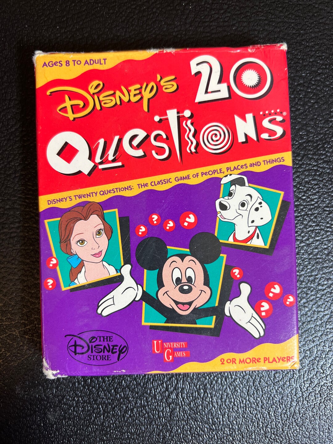 Vintage 1992 Disney's 20 Questions Card Game - Etsy