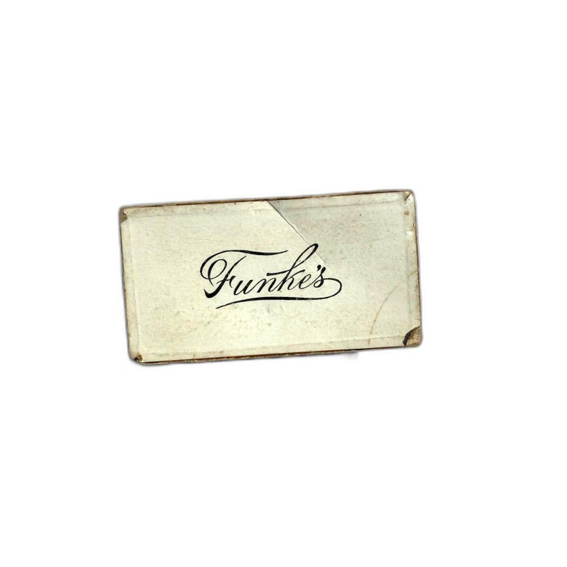 Vintage 1920s Funke's Candy Company Box With Doilies, La Crosse ...