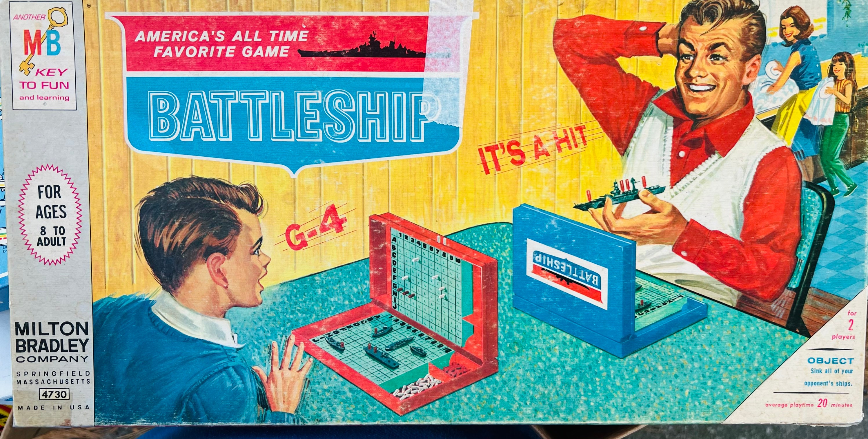 Battleship Game Box