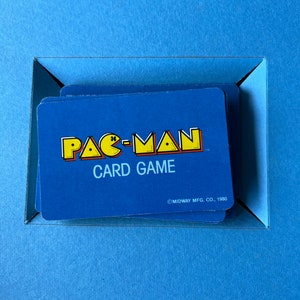 Vintage 1982 Pac-man Card Game Board Game. Complete! Milton Bradley ...