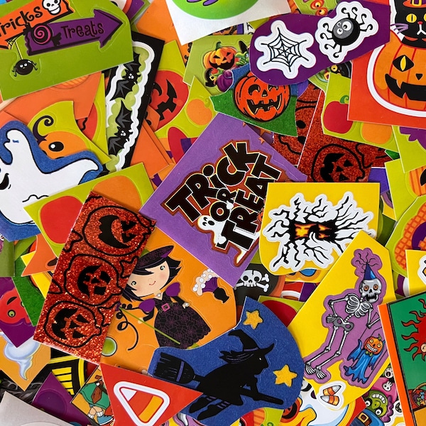 Halloween Stickers - Etsy