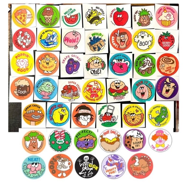 Sniff Stickers - Etsy