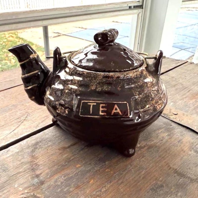 60s Brown Tea Set - Etsy