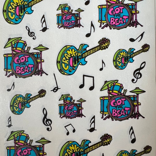 Rock Band Stickers - Etsy