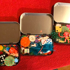 Treasure Trinket Tins Stuffed to the Brim With Tiny Things (perfect ...