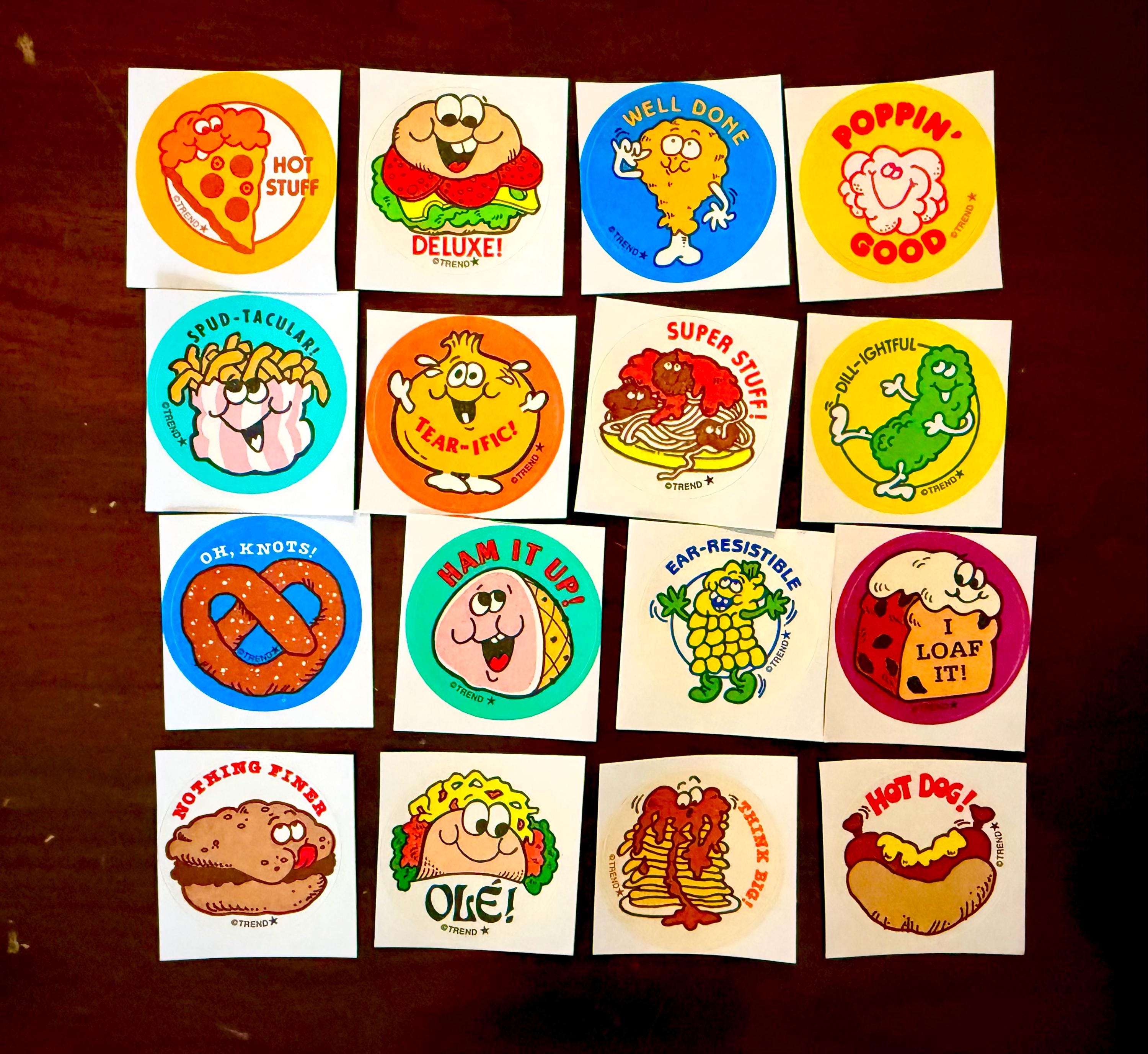 NEW FLAVORS! Scratch and Sniff Stickers Themed Lots. Choose From: Fruit ...