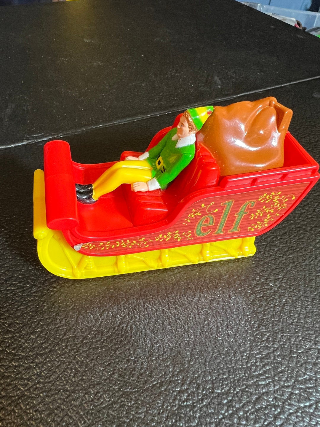 Vintage 2000s Buddy the Elf Sleigh Toy Collectible - Etsy