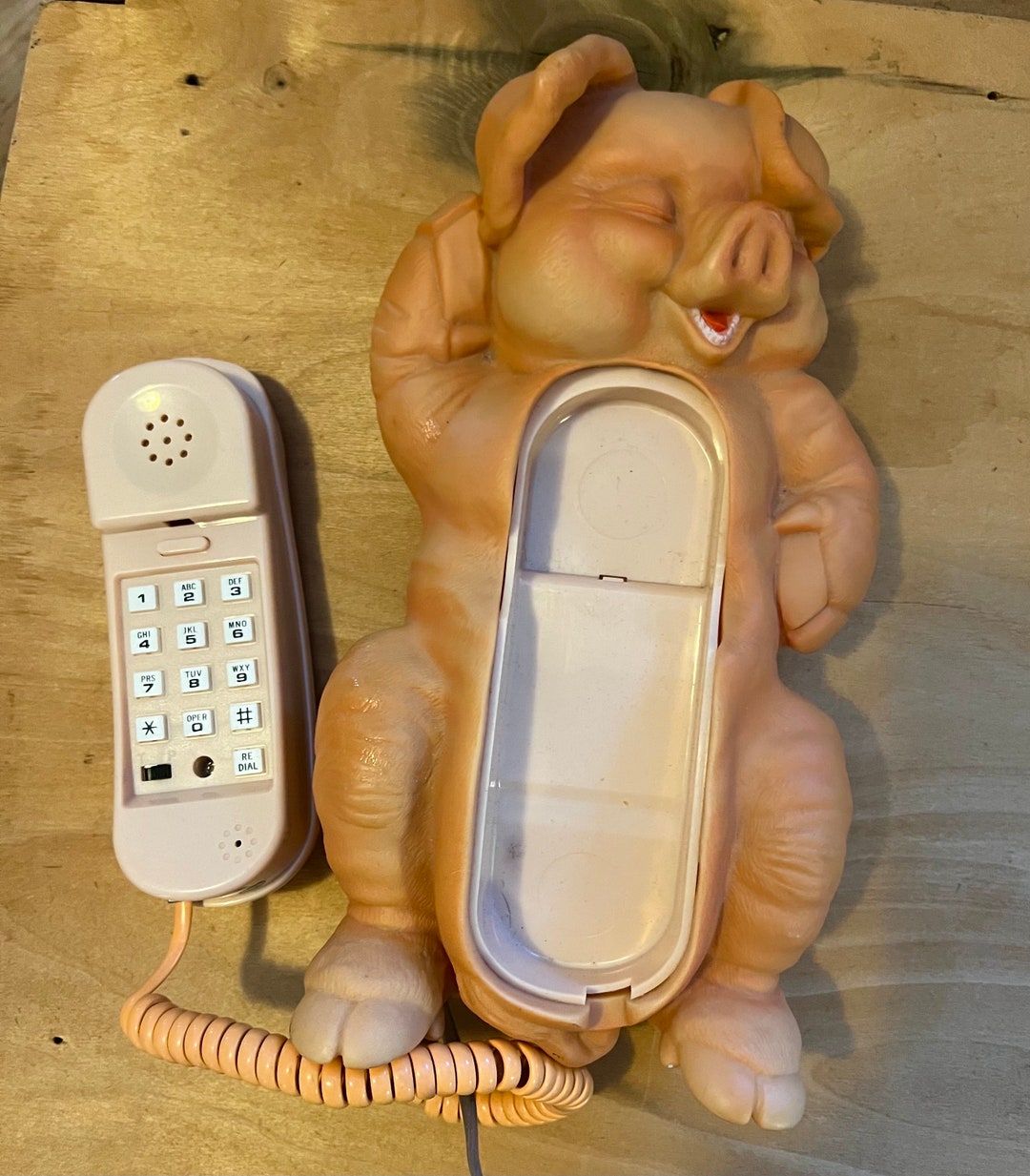 Vintage 1970s Pig Telephone, Snorts When It Rings! Telemania Phone - Etsy