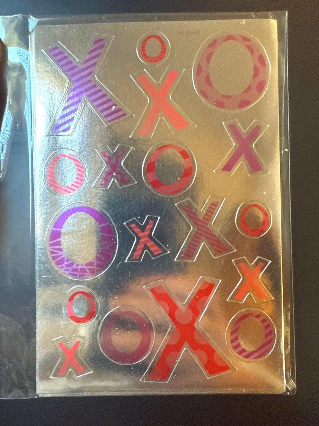 Vintage 1990s XOXO Hugs and Kisses Foul Sticker Sheet, Hallmark, Love ...