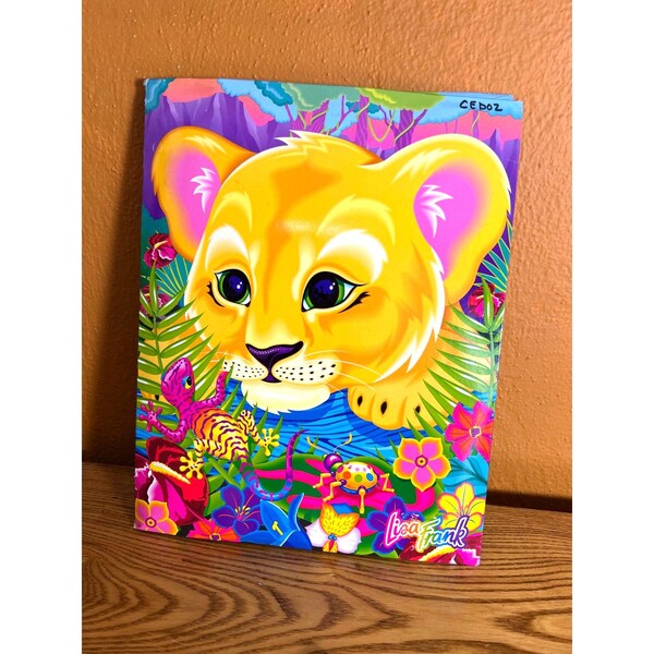 Lisa Frank Binder - Etsy