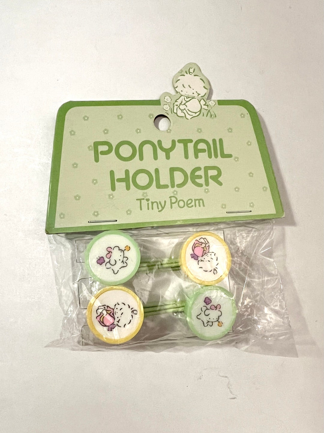 Vintage 1976 SANRIO Tiny Poem Ponytail Holders Japan, RARE NEW - Etsy