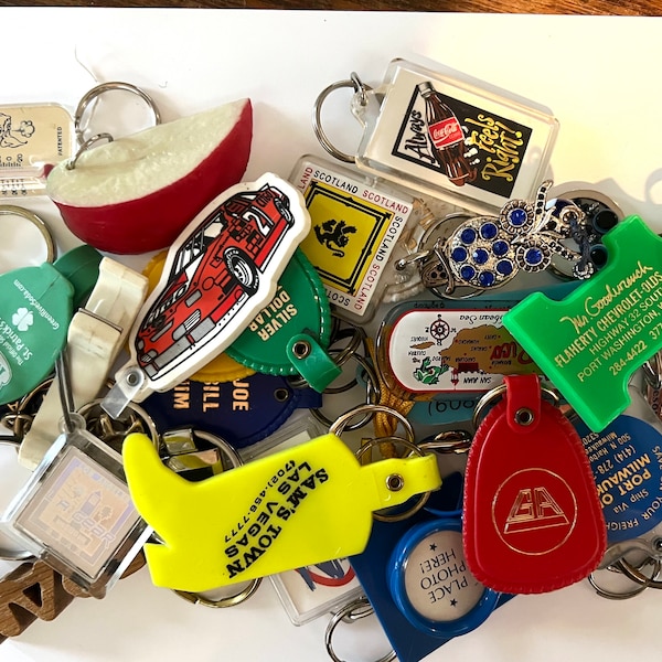 Vintage Keychain - Etsy