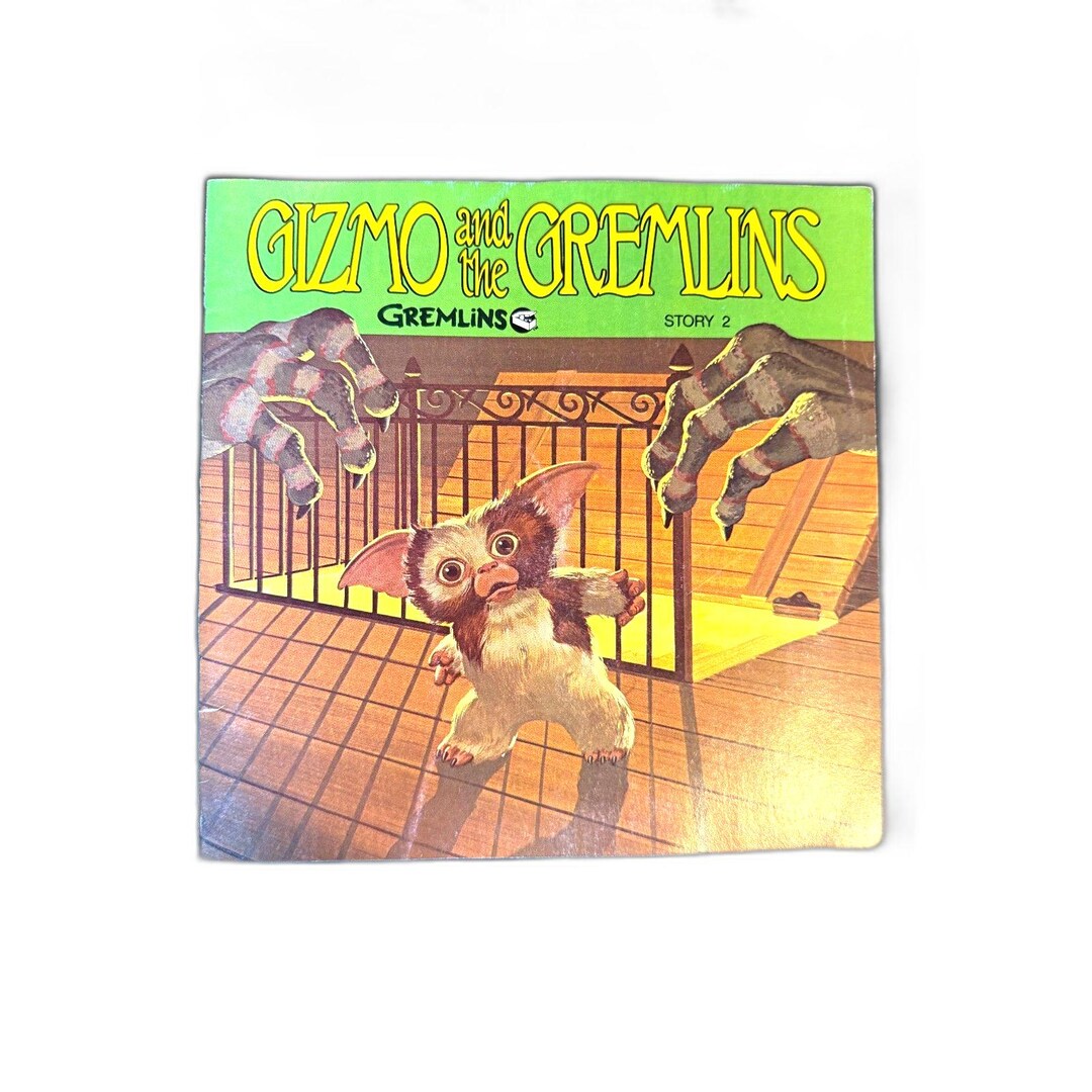 Vintage 1984 Gizmo and the Gremlins Read Along Record and Book, Warner ...