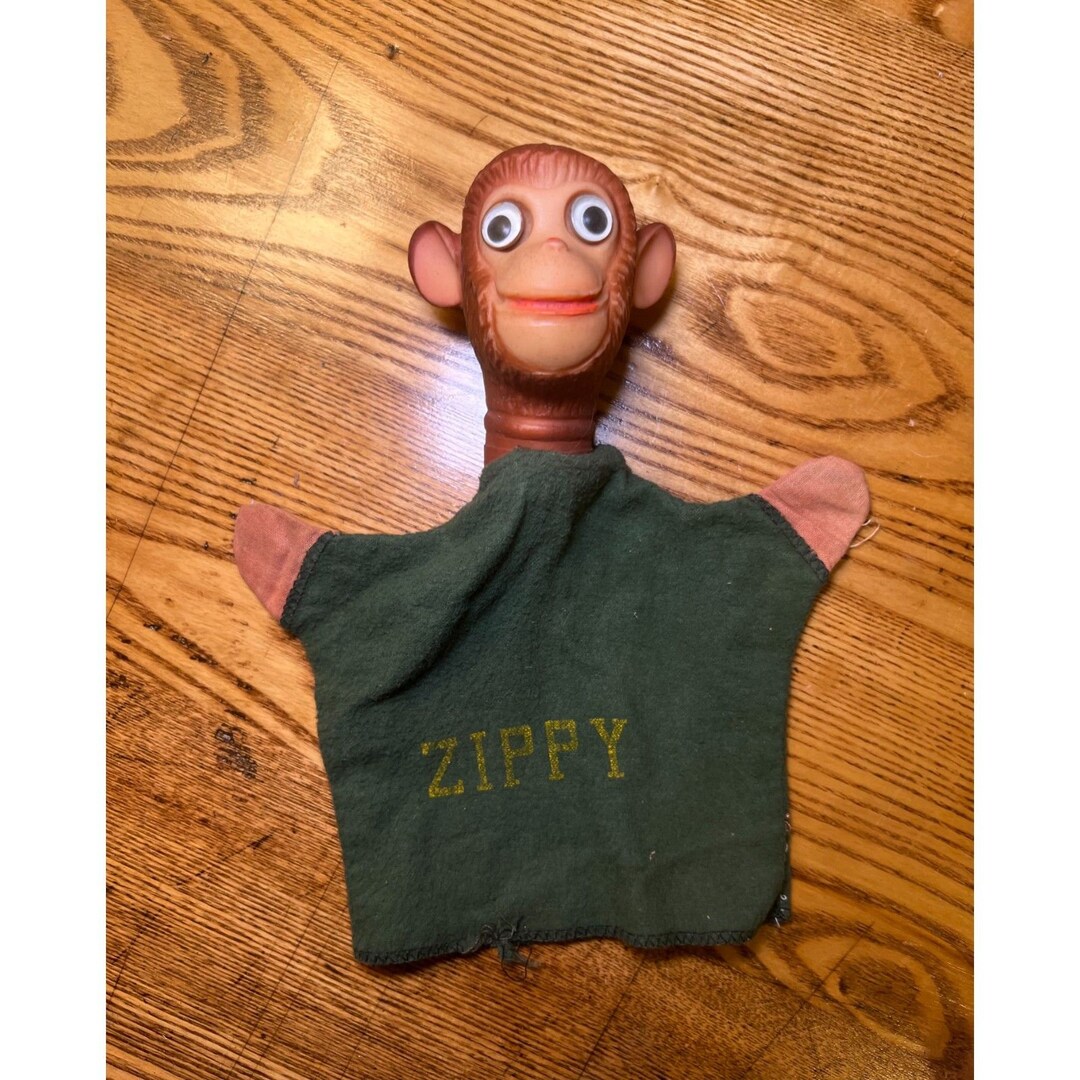 RARE Vintage 1950s Zippy Hand Puppet - Etsy