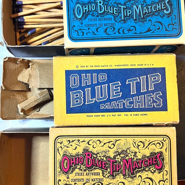 Ohio Vintage Matches - Etsy