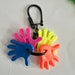 Vintage 1980s Kitschy Keychains, Hands, Stars, Teddybears, Plastic ...
