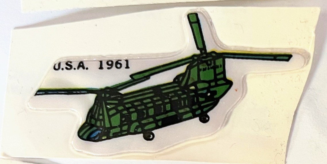 Vintage Puffy Fighter Jet Stickers. 1090s Brand New. War - Etsy