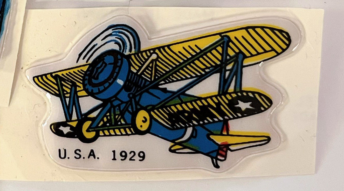 Vintage Puffy Fighter Jet Stickers. 1090s Brand New. War - Etsy
