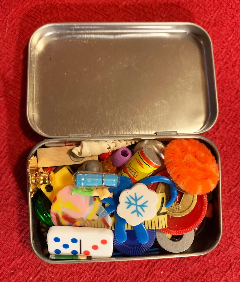 Treasure Trinket Tins Stuffed to the Brim With Tiny Things - Etsy