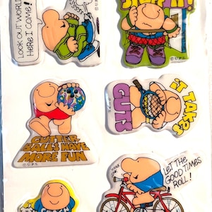 Vintage 1980s Ziggy Puffy Stickers. Your Choice! - Etsy