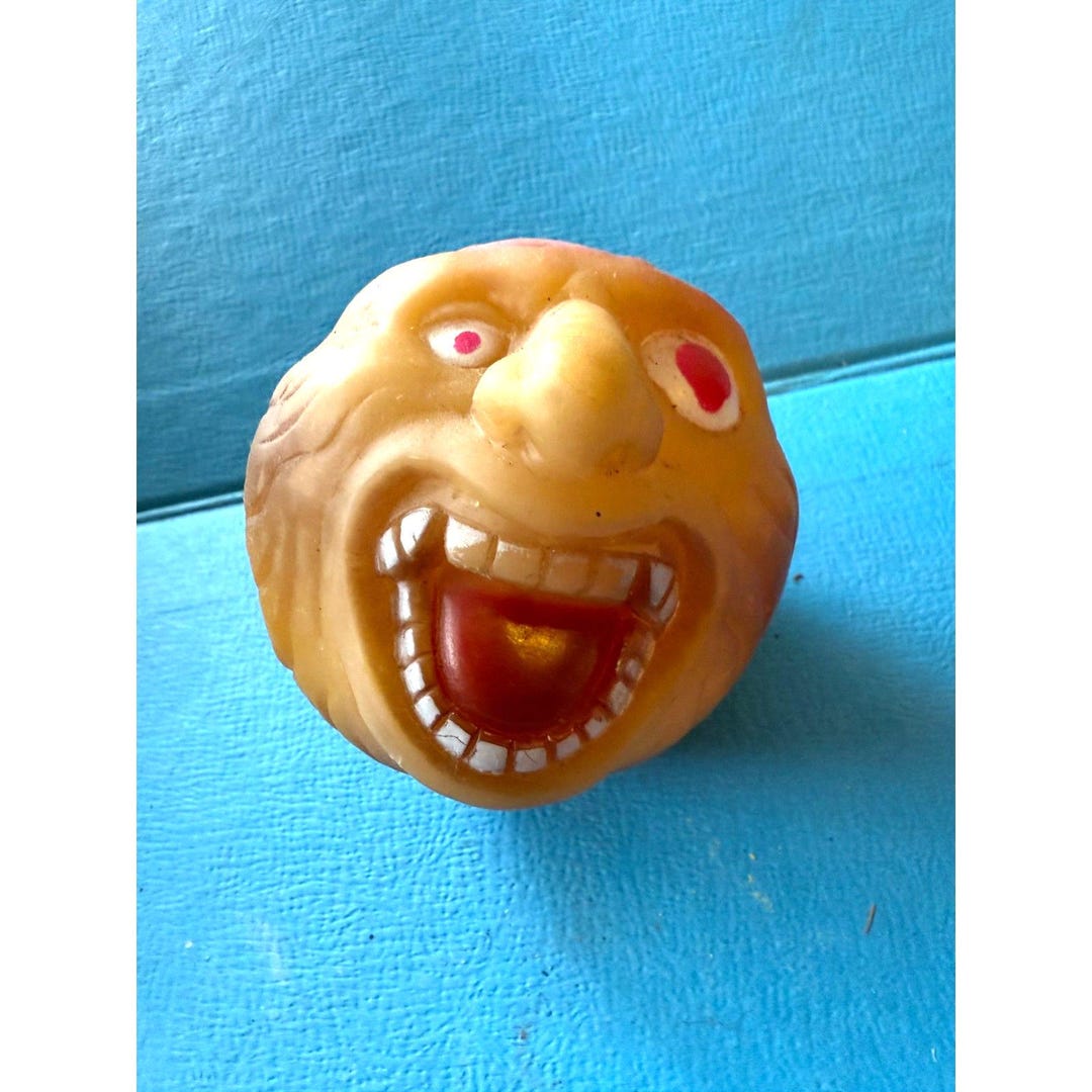 Vintage 1980s Madballs Monster Bash Brain Head, Rubber - Etsy