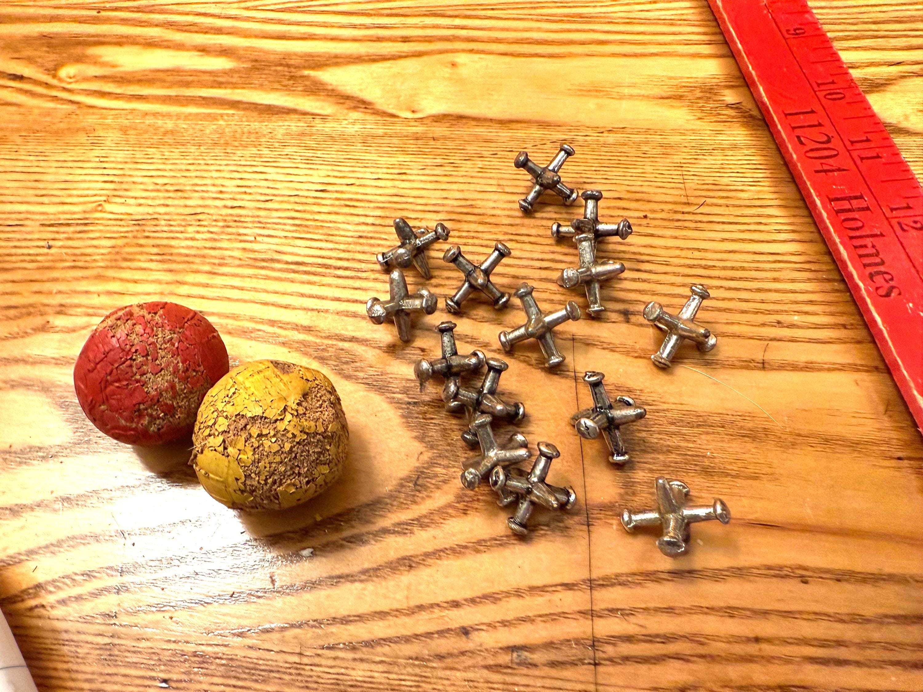 Vintage 1940s Cast Iron Jacks an Arcade Toy From S.S. Kresge Store - Etsy