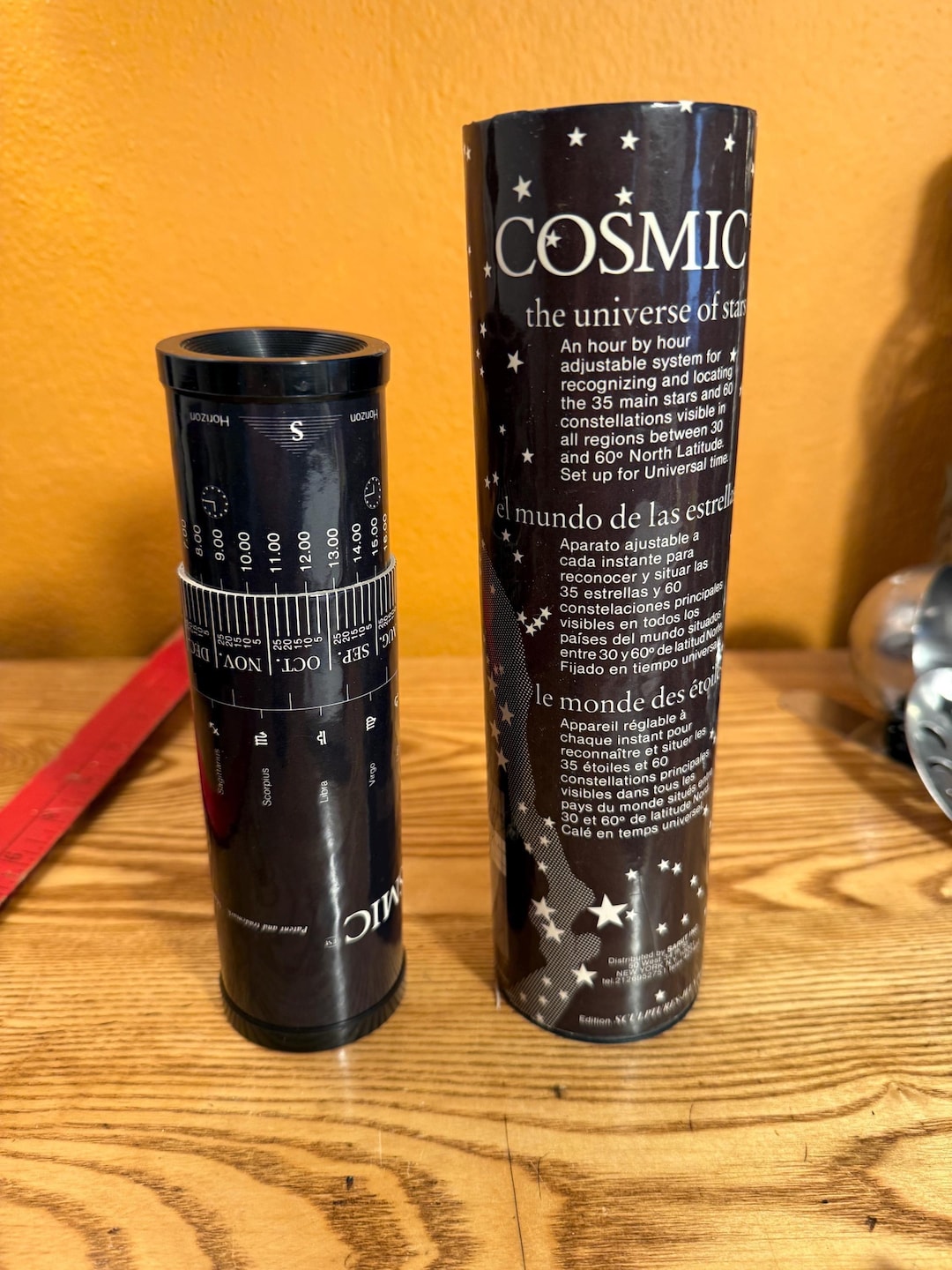Vintage Cosmic Star Chart: the Universe of Stars (hour-by-hour) by ...