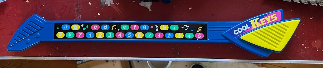 Vintage 1993 Cool Keys Touch Guitar Music Maker Toy - Etsy