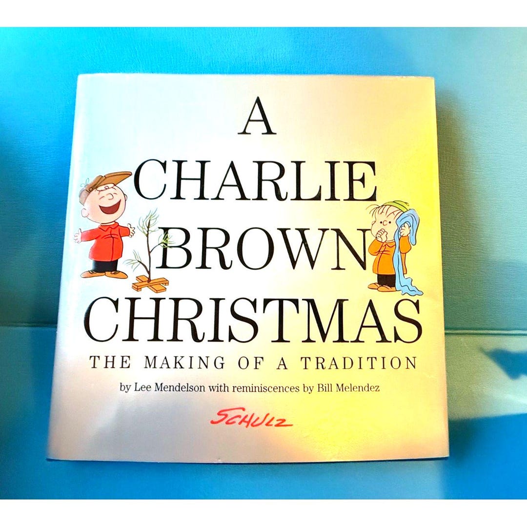 Vintage 2000 Charlie Brown Christmas Hardcover Book, First Edition ...