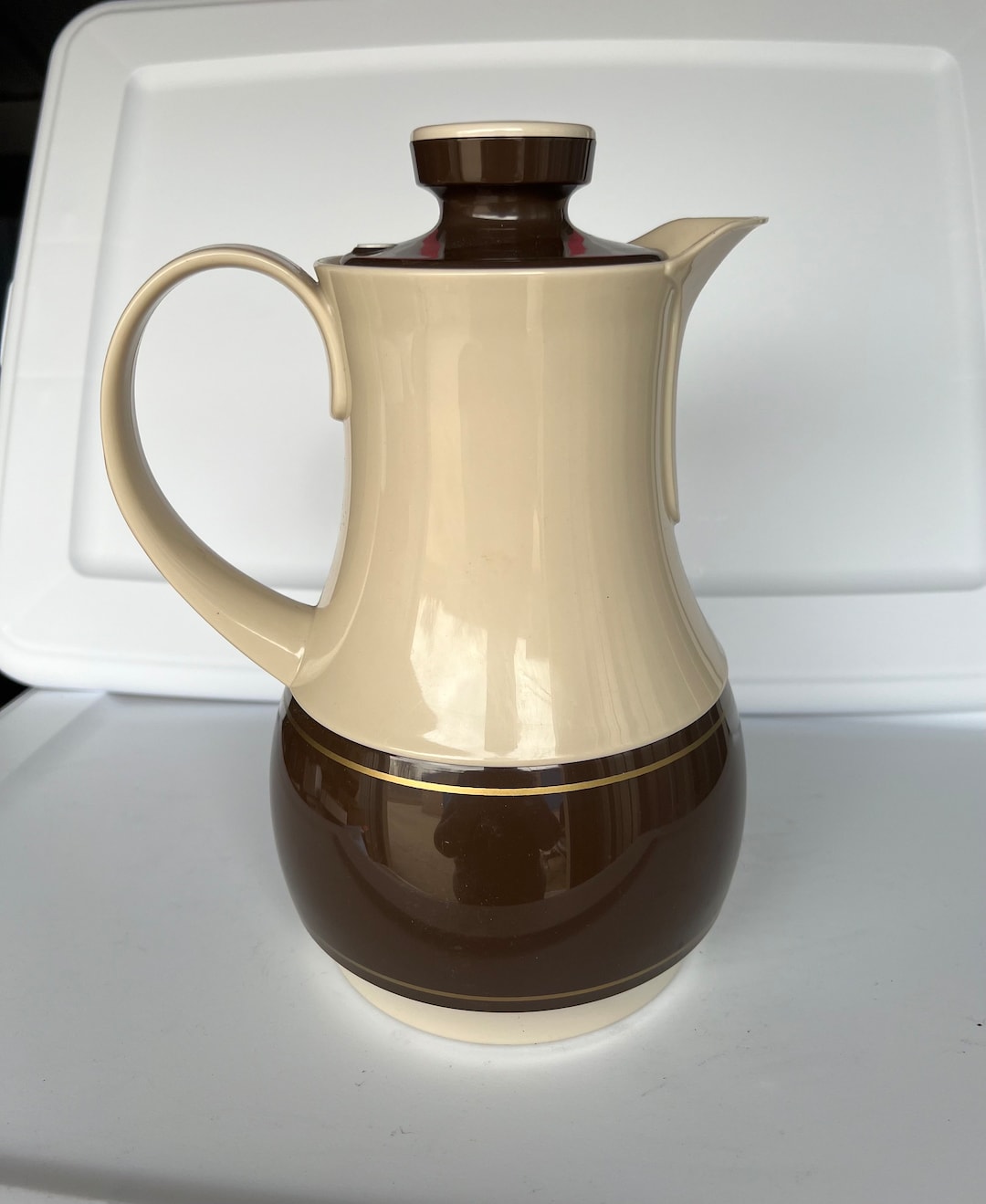 Vintage 1983 Thermos Carafe Pitcher, Ingried, No. 570, Made in West ...