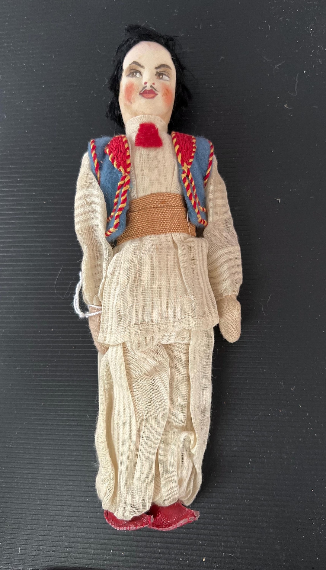 Vintage 1930s Greek Male Doll, Traditional Folk Doll, Greece - Etsy