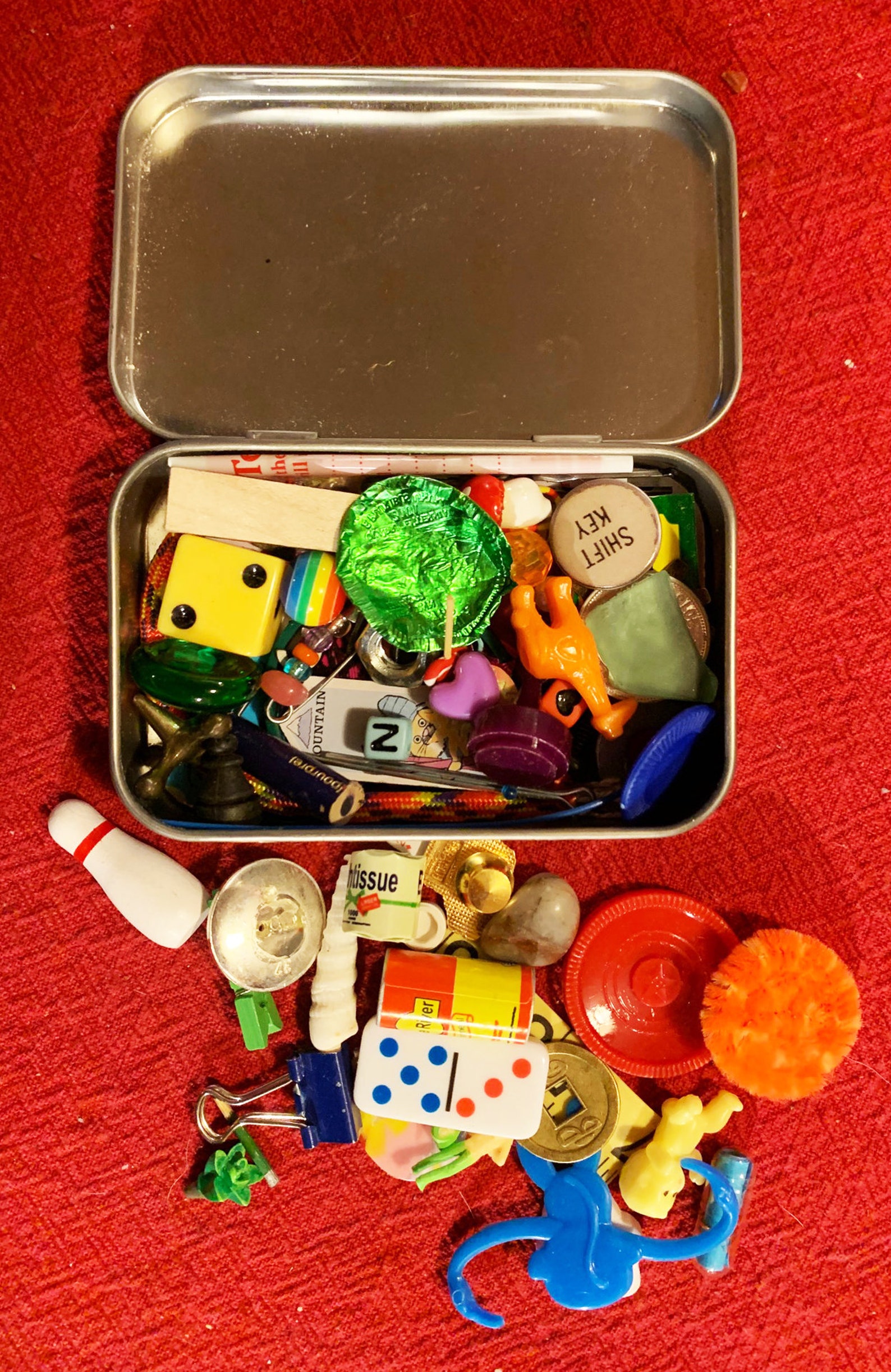 Treasure Trinket Tins Stuffed to the Brim With Tiny Things - Etsy